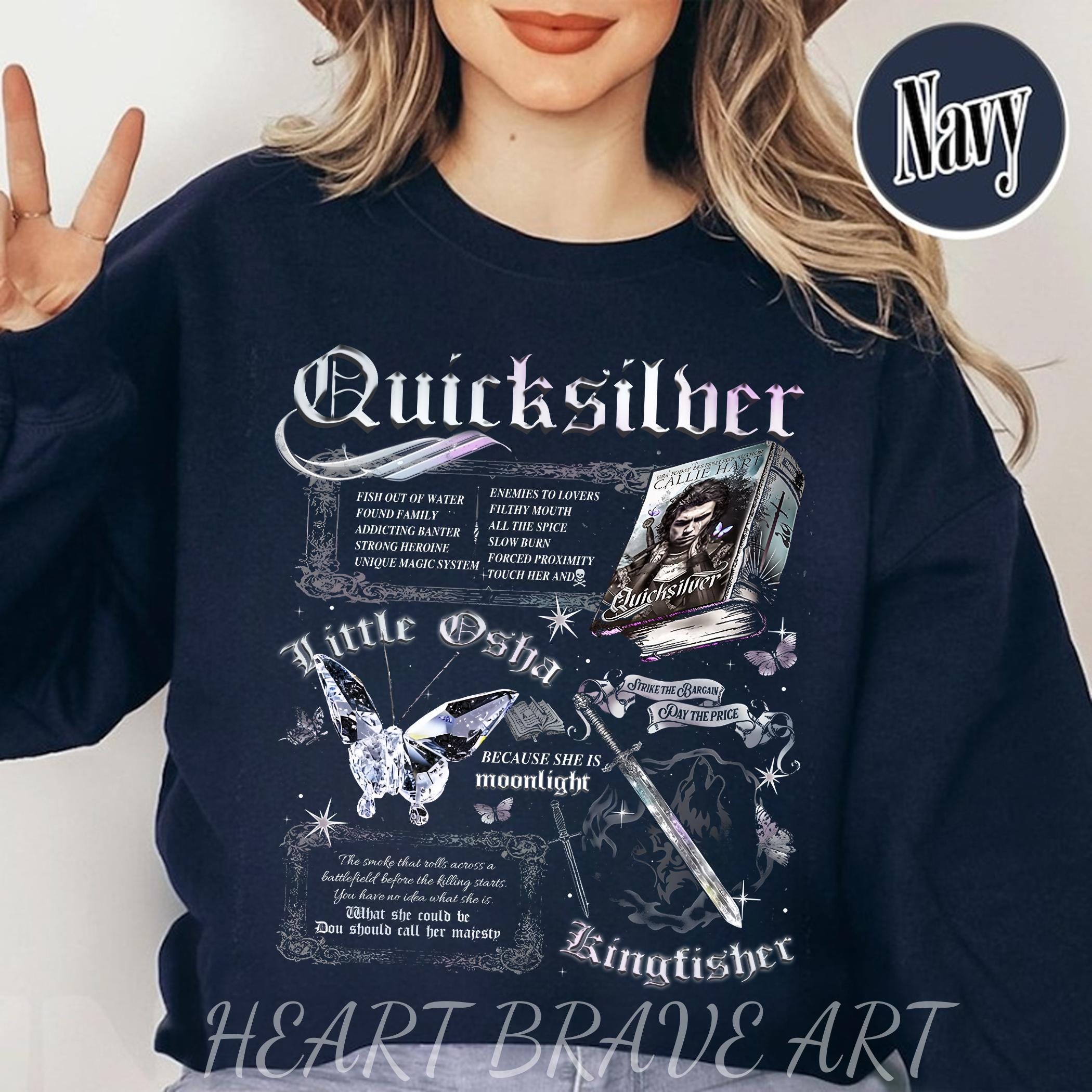 Quicksilver Series Shirt, Magical Book, Little Osha Butterfly ...