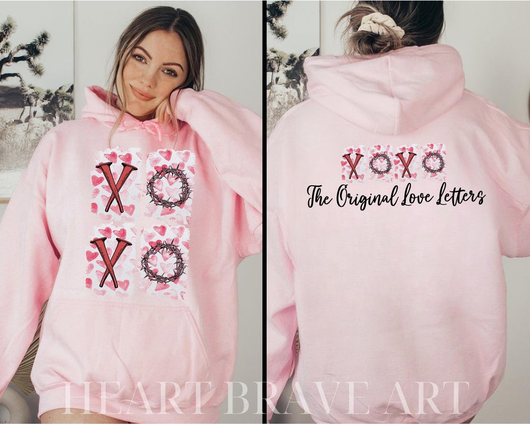 XOXO the Original Love Letters Sweatshirt, Love Like Jesus, Christian ...