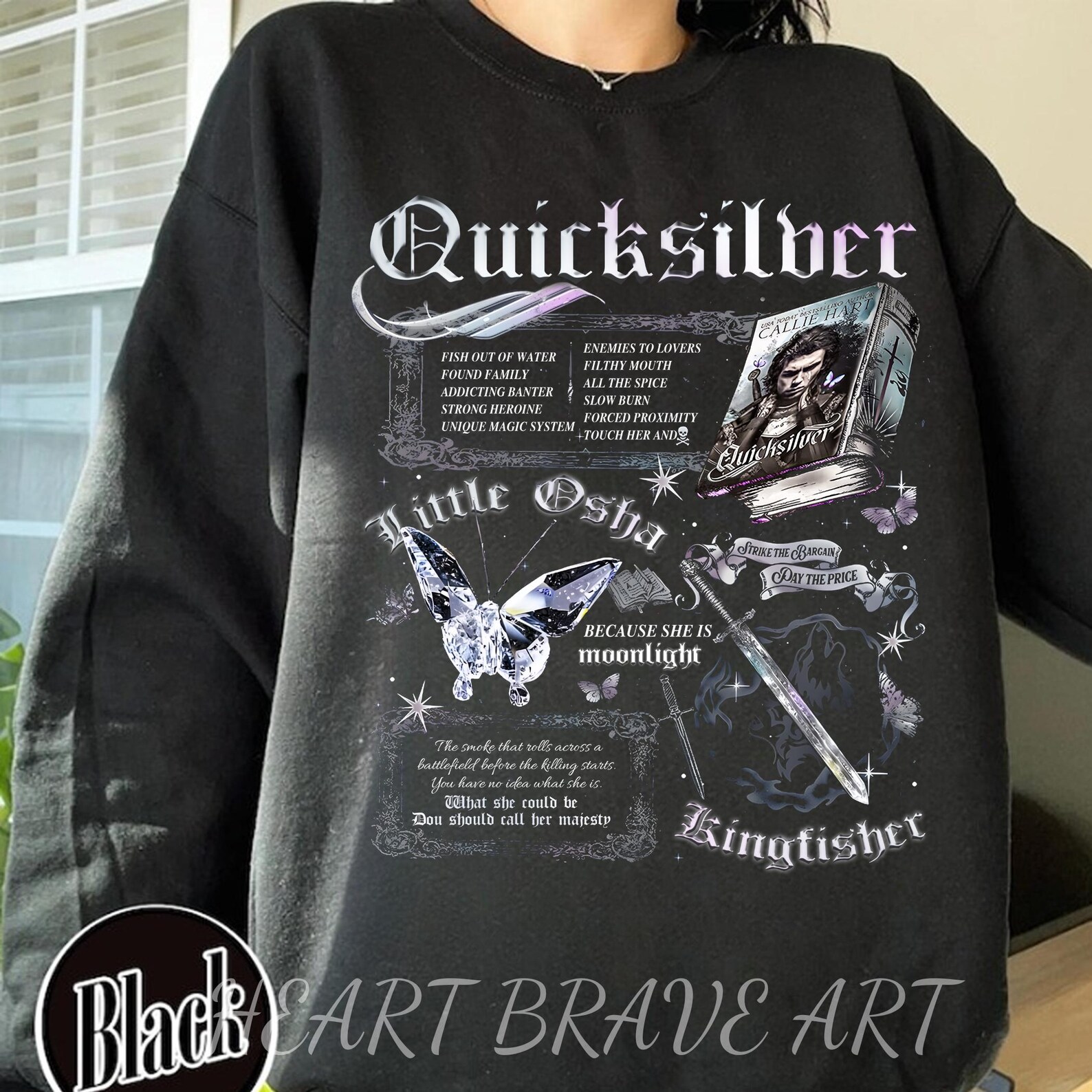 Quicksilver Series Shirt, Magical Book, Little Osha Butterfly ...