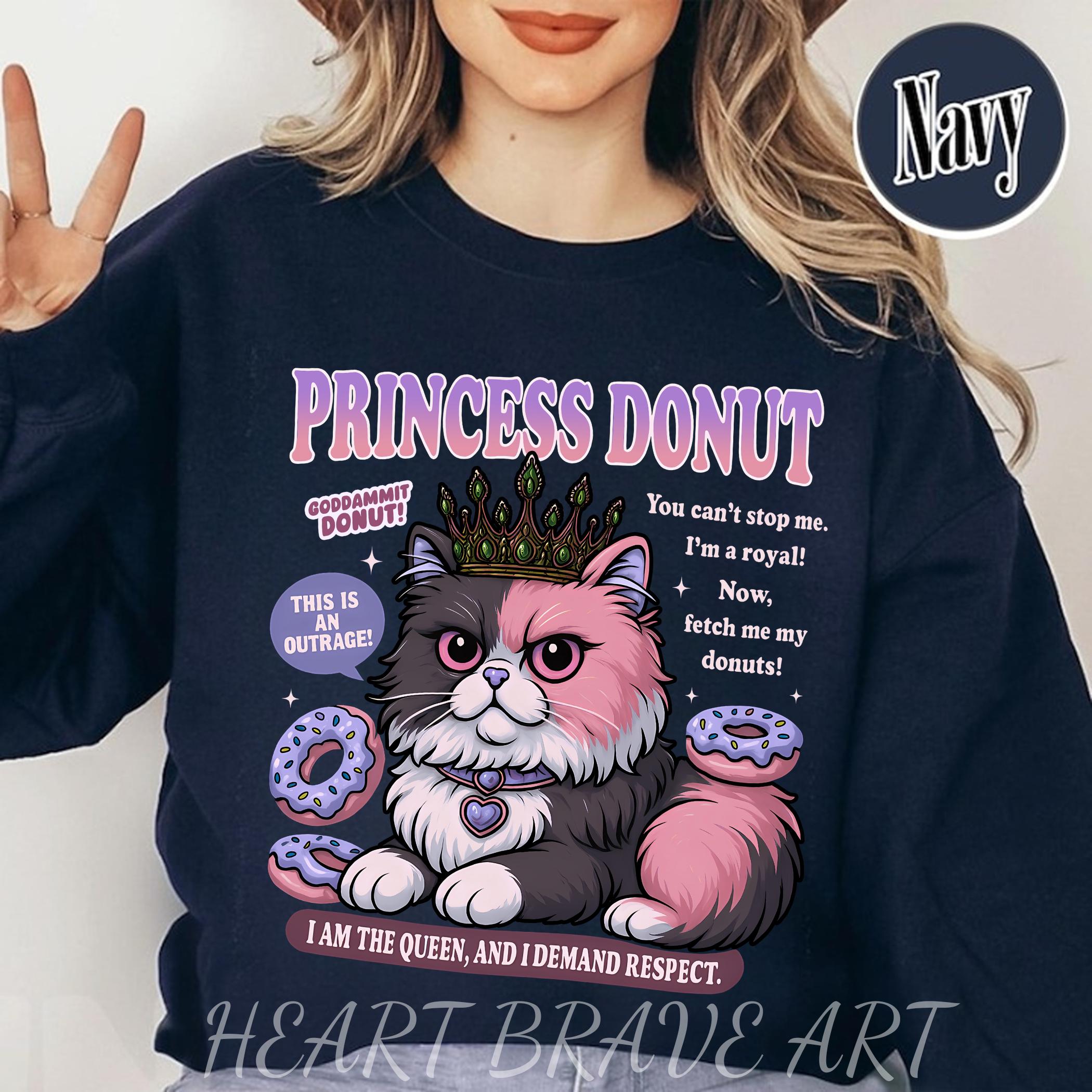 Princess Donut Sweatshirt, Dungeon Crawler Carl Tshirt, Sci-fi Book ...