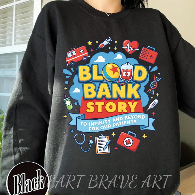 Blood Bank Story Shirt, Lab Week 2026 Shirt, Phlebotomy Shirt ...