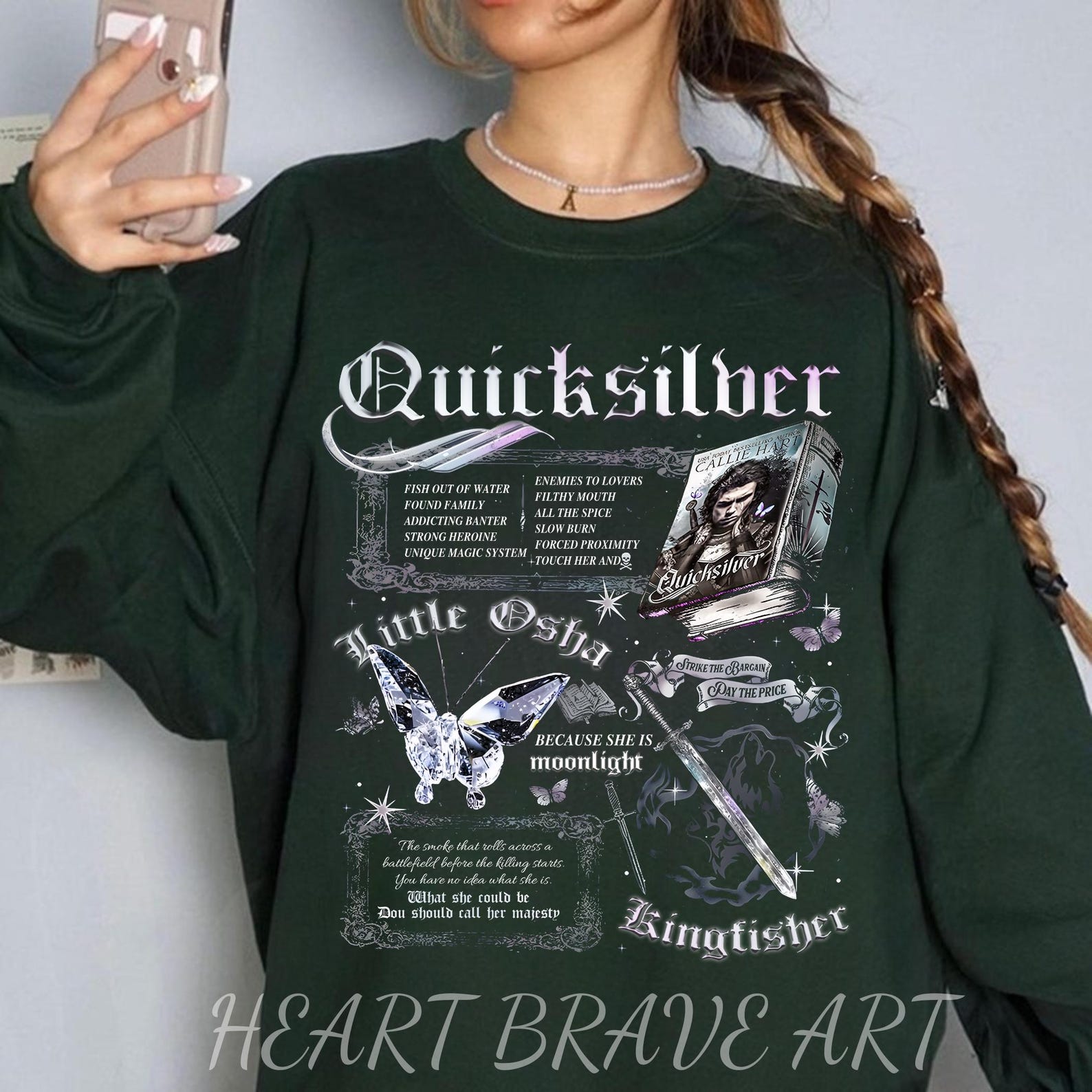 Quicksilver Series Shirt, Magical Book, Little Osha Butterfly ...