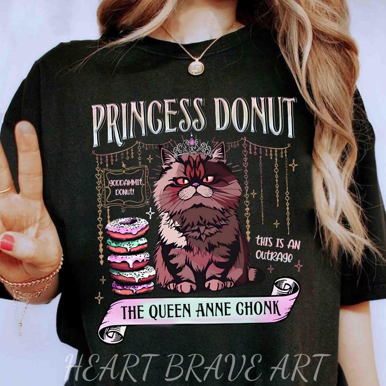 Princess Donut the Queen Anne Chonk Sweatshirt, Dungeon Crawler Carl ...
