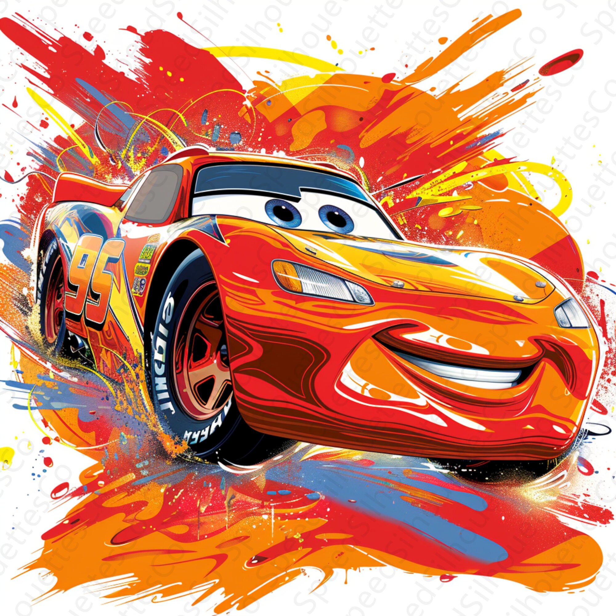 Lightning Mcqueen Png, No. 95 Lightning Mcqueen, Car Png, Lightning ...
