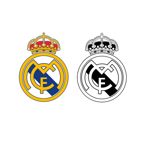 Real Madrid Logo Cricut - Etsy
