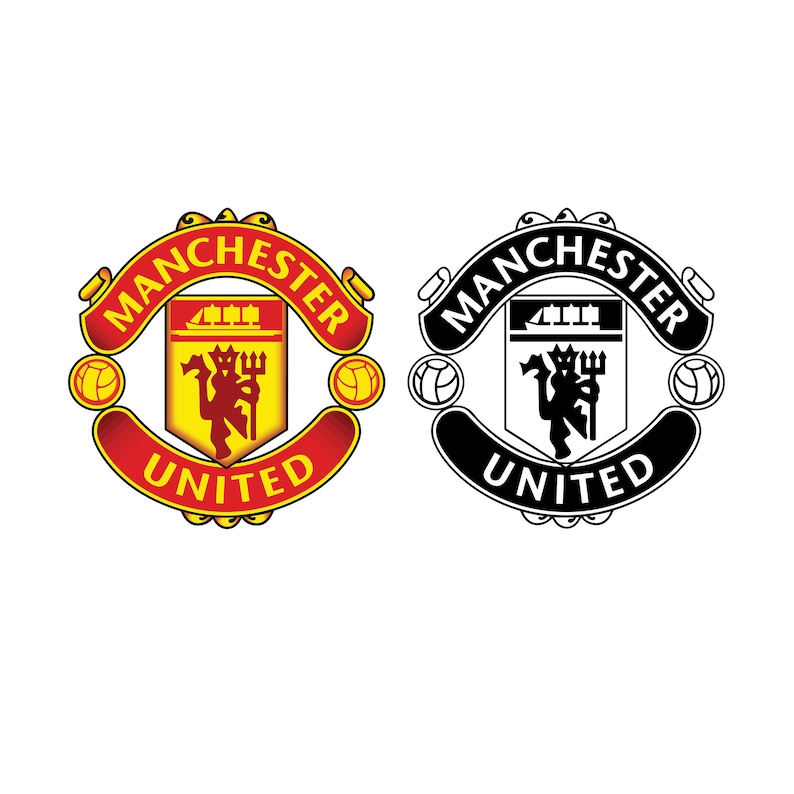 SVG Best Bundle Layered, Football Manchester United SVG for Cricut Logo ...