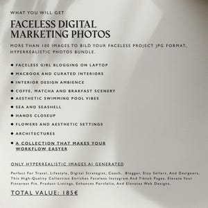 Faceless Images Bundle Faceless Reels Instagram Stock Images Faceless ...