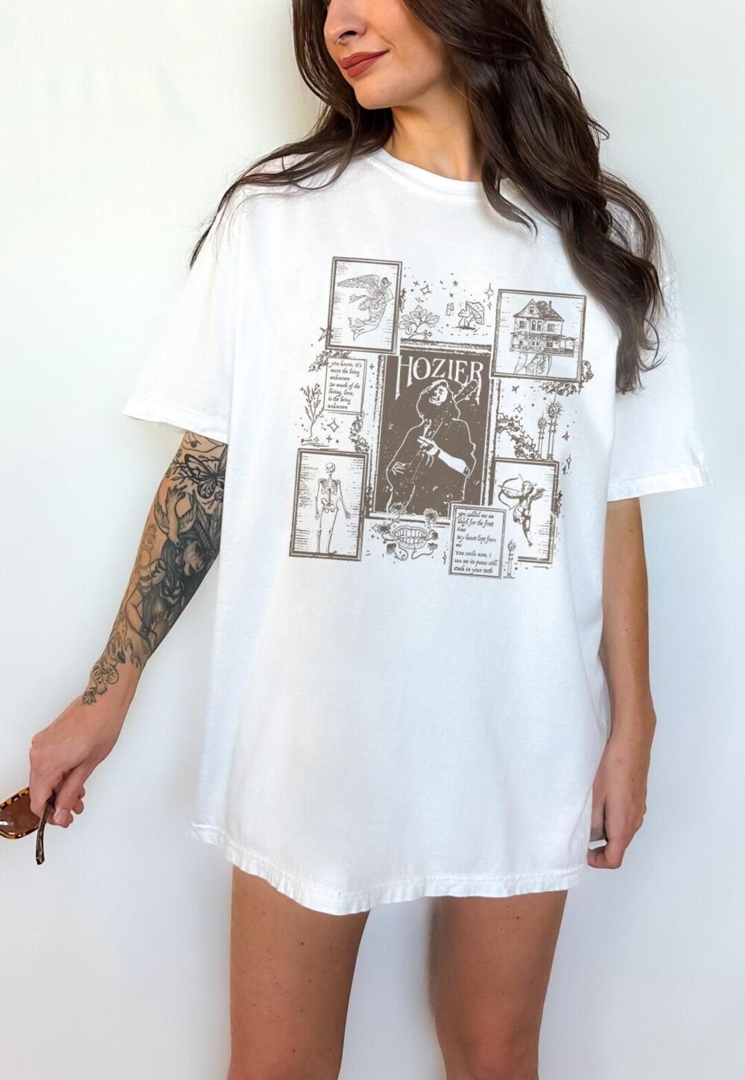 Unreal Unearth Hozier Shirt, Hozier Tour 2024 Shirt, Hozier Shirt, Cool ...
