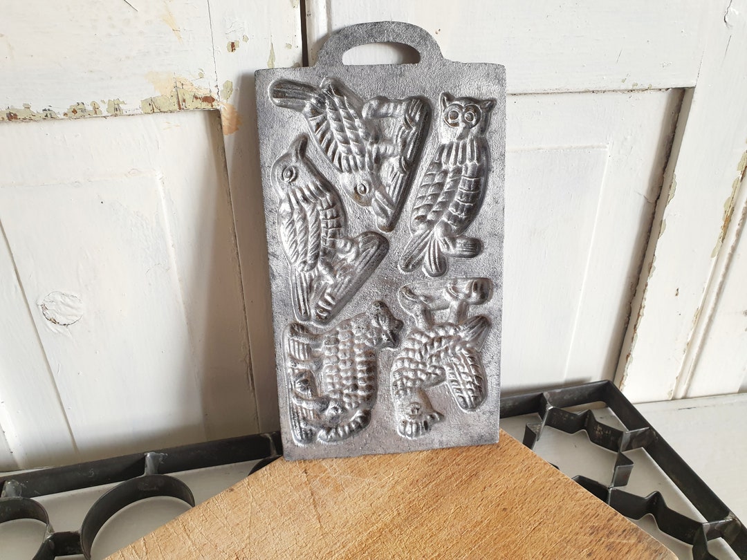 Old Speculatius Form, Model, Tin Baking Form, Springerle, Antique ...