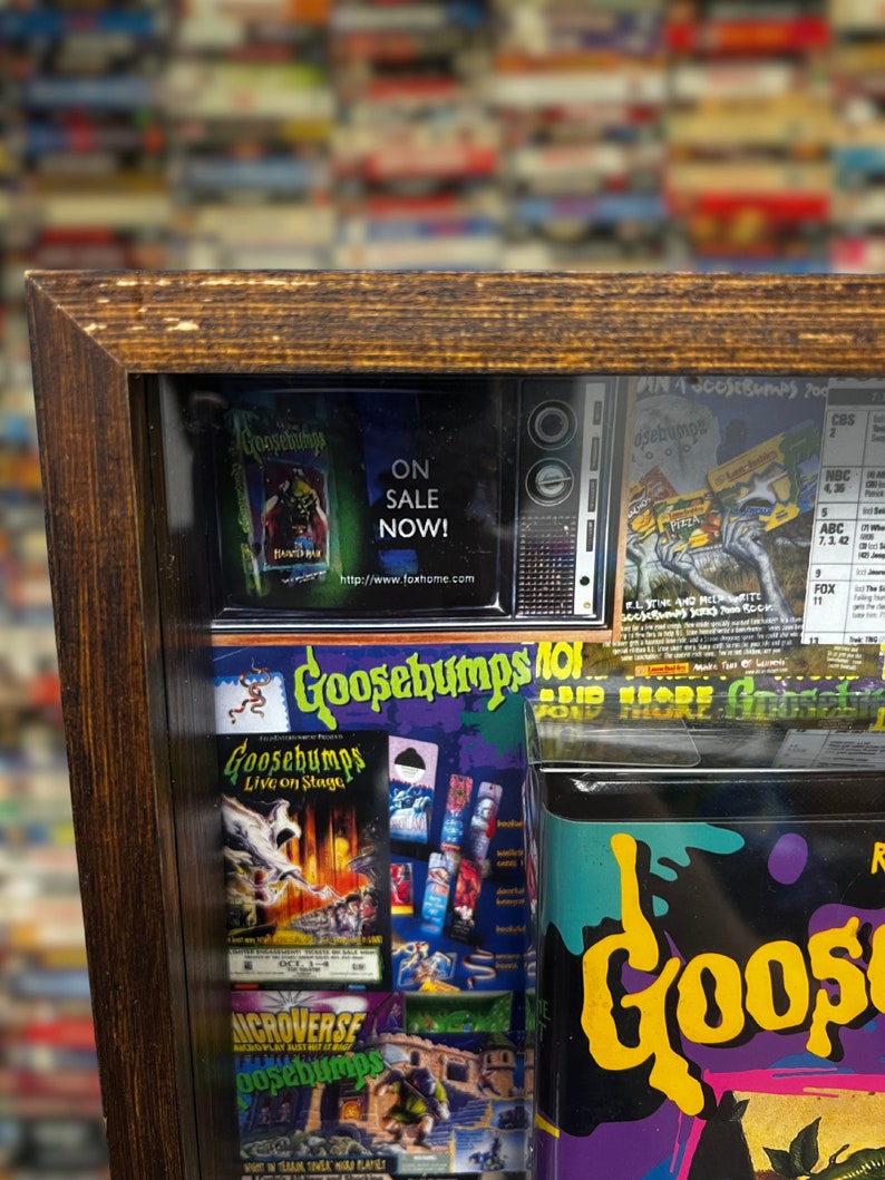 Goosebumps: Stay Out of the Basement VHS Shadow Box - Etsy