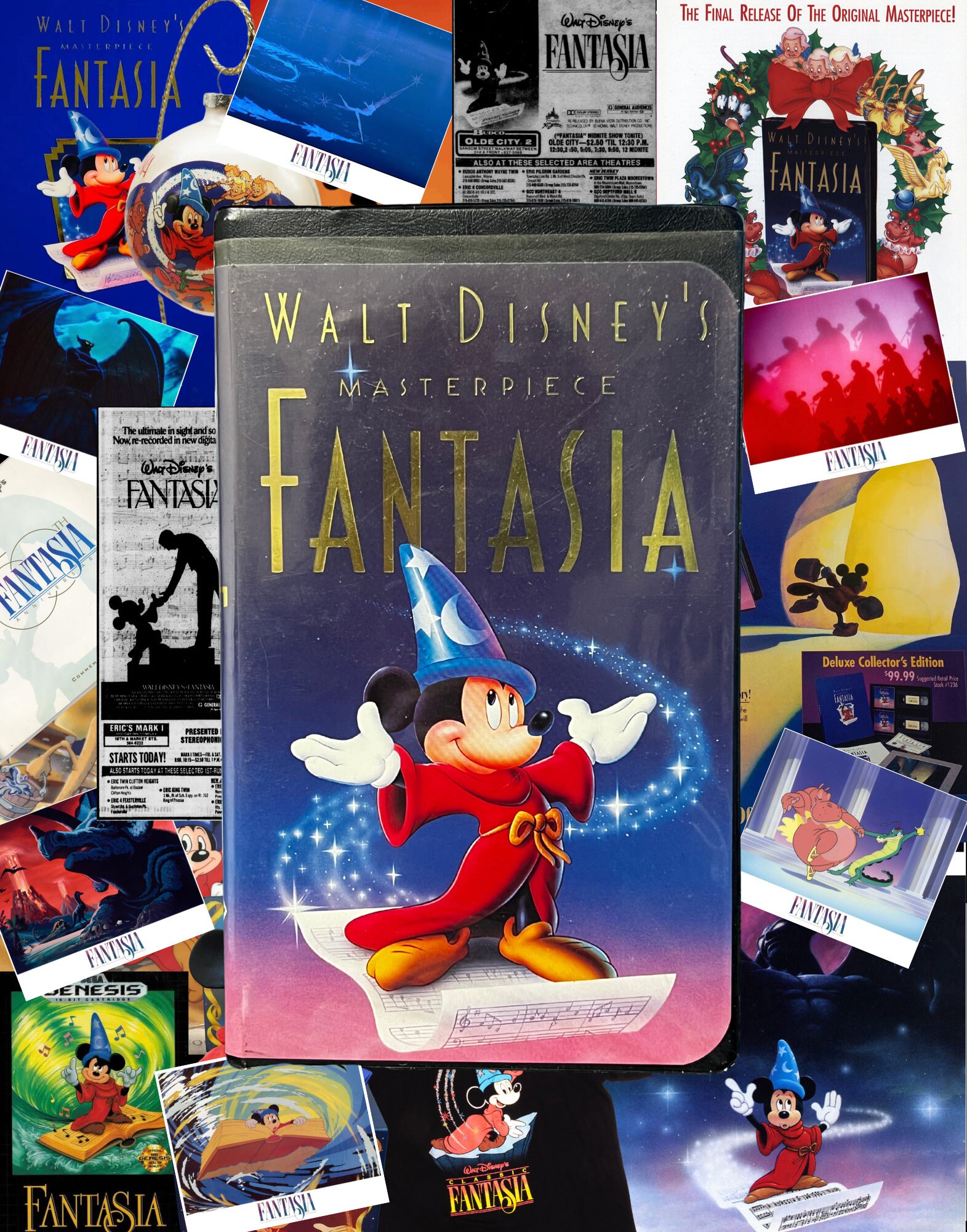 Fantasia VHS Shadow Box Poster - Etsy