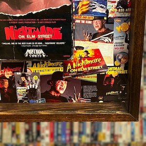 Nightmare on Elm Street VHS Shadow Box - Etsy