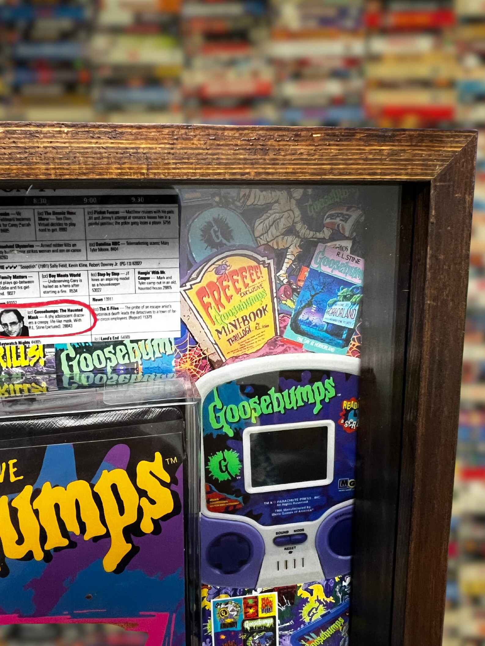 Goosebumps: Stay Out of the Basement VHS Shadow Box - Etsy