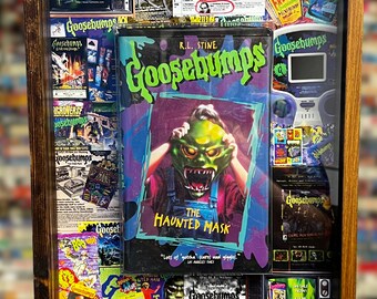 Goosebumps the Haunted Mask VHS Shadow Box Poster - Etsy