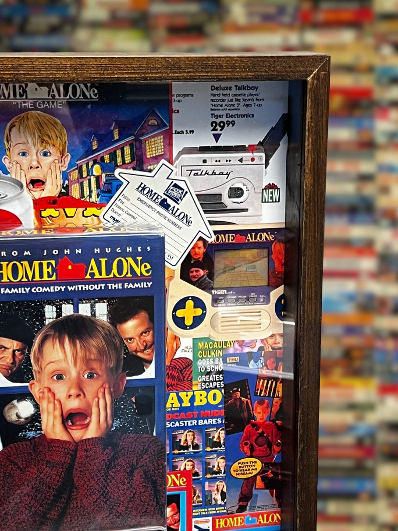 Home Alone VHS Shadow Box - Etsy