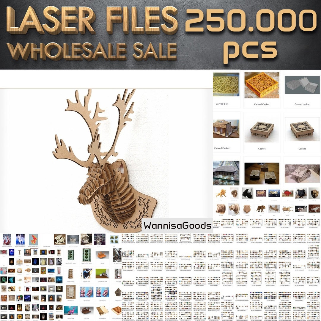 Mega Set 250,000 Laser Cut Files the Largest Catalog in the World Photo ...
