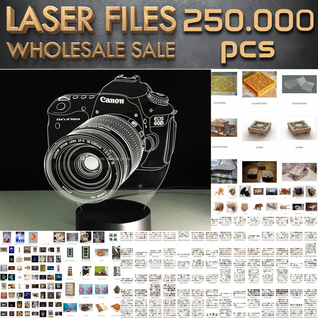 Mega Set 250,000 Laser Cut Files the Largest Catalog in the World Photo ...