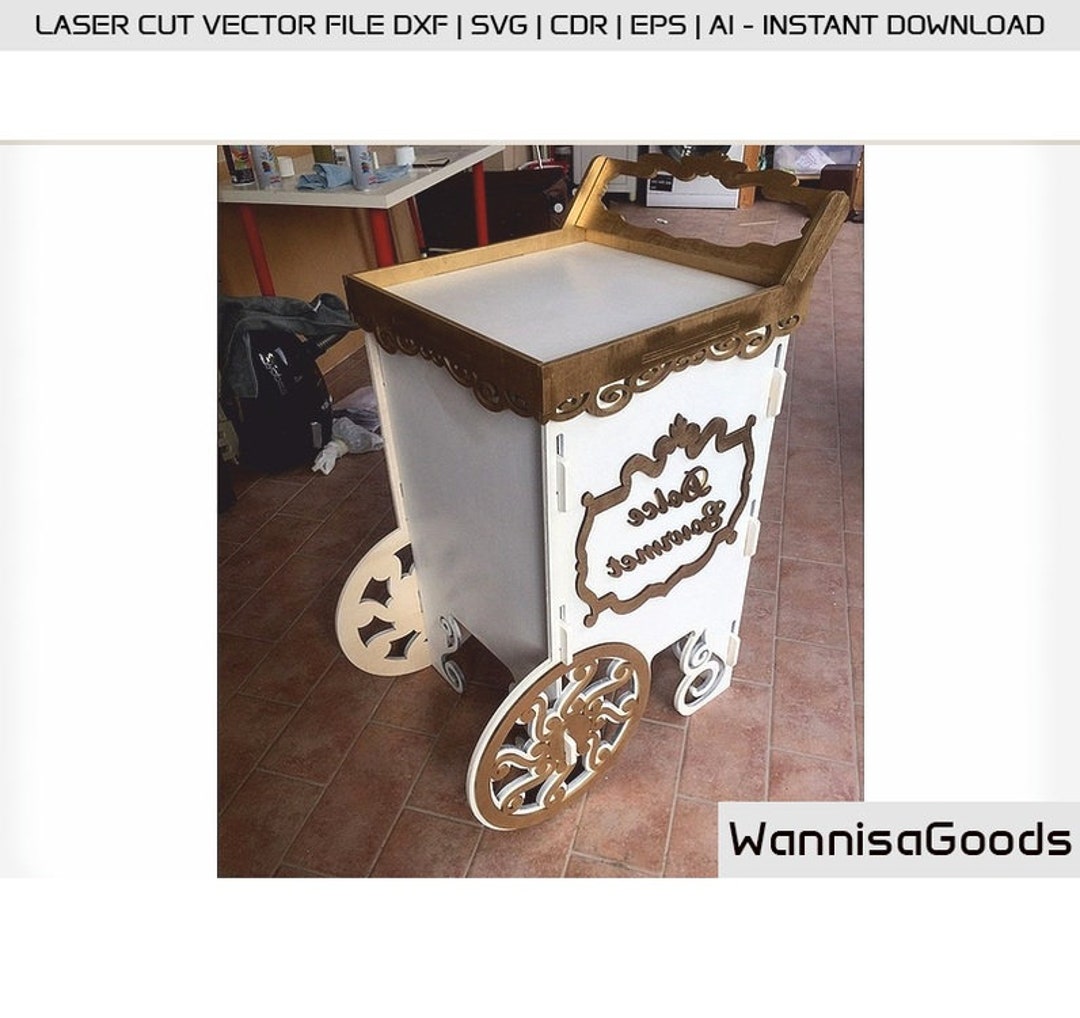 Laser Cut Puzzle Popcorn Tray Laser Cutting Caskets and Boxes Laser ...