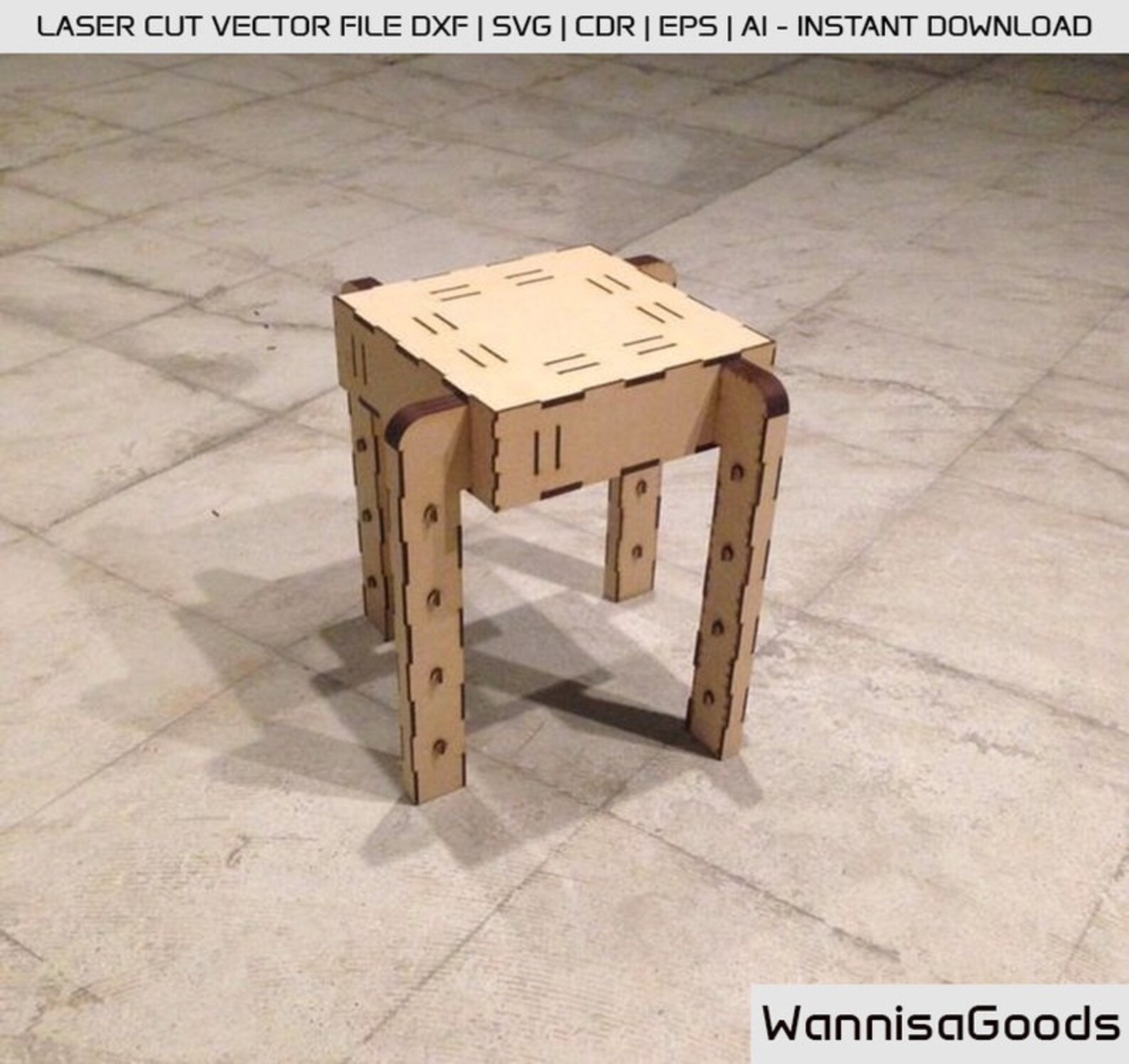 Laser Cut File Chair Laser Cut Files Furniture Wood Working Laser Cut ...