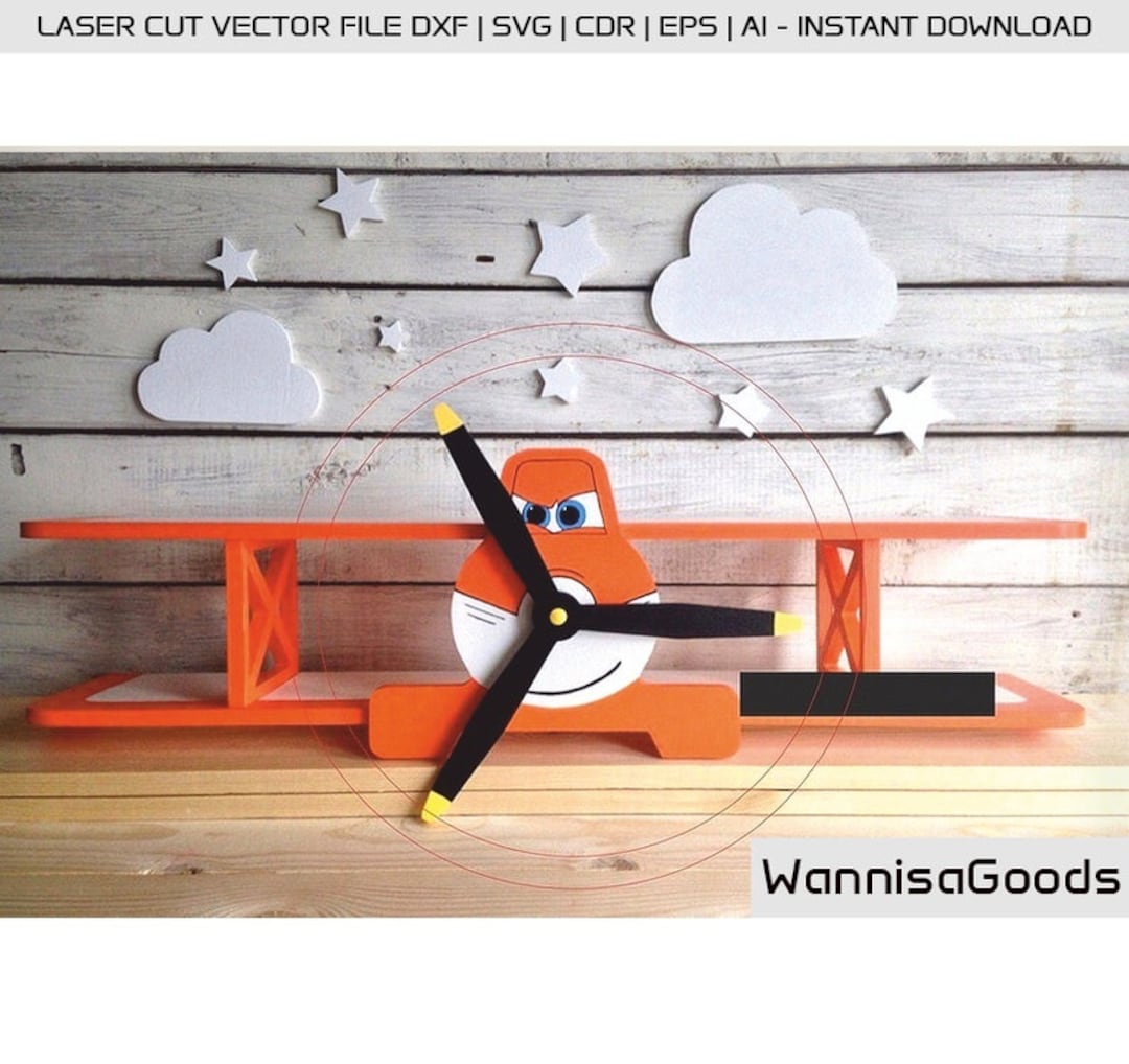 Laser Cut Puzzle Airplane Regiment Laser Cut Dxf Shelves and Drawers ...