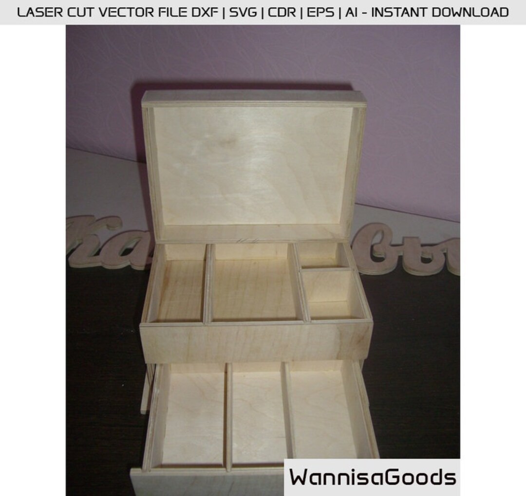 Laser Cut File Casket Laser Cut Puzzle Caskets and Boxes Cnc Plans ...