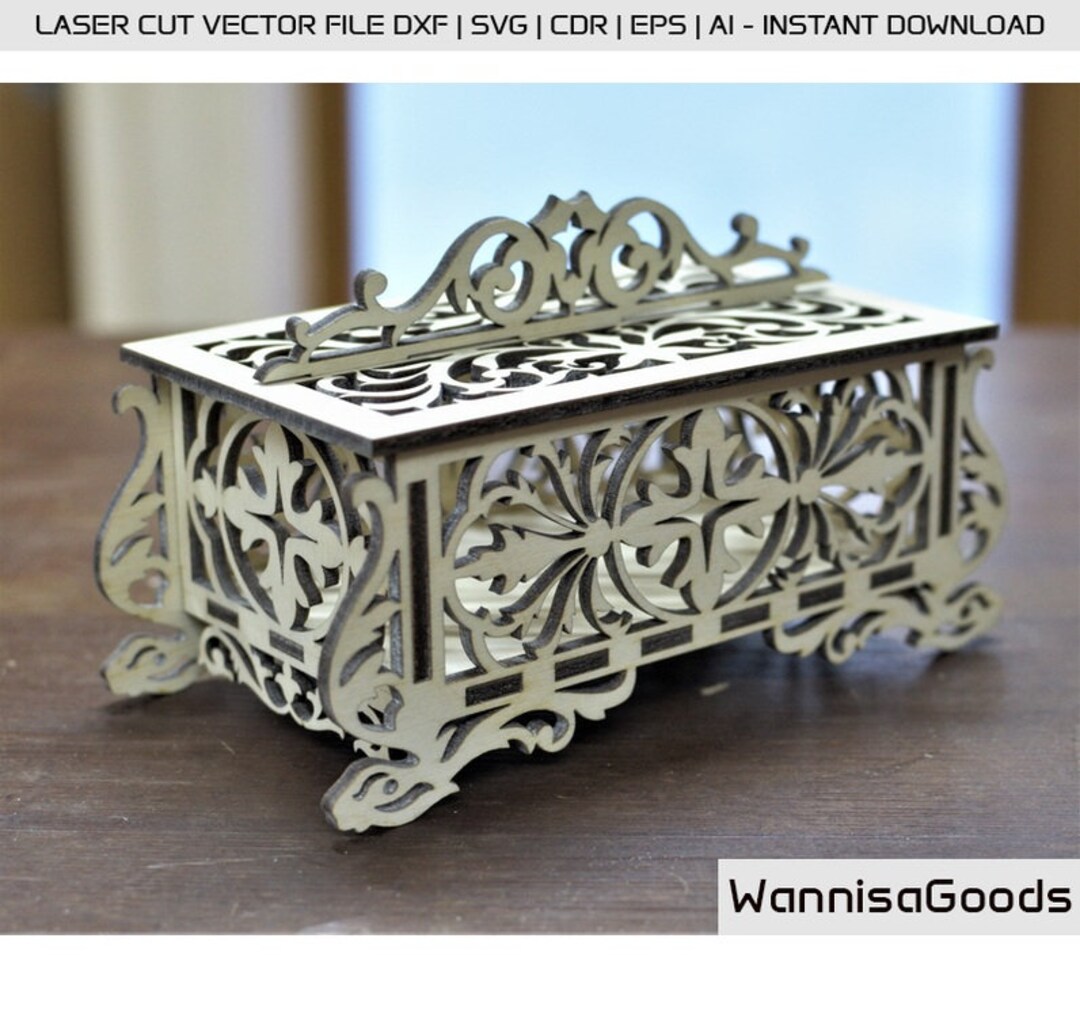 Laser Cut File Casket Glowforge Files Caskets and Boxes Laser Cut Svg ...