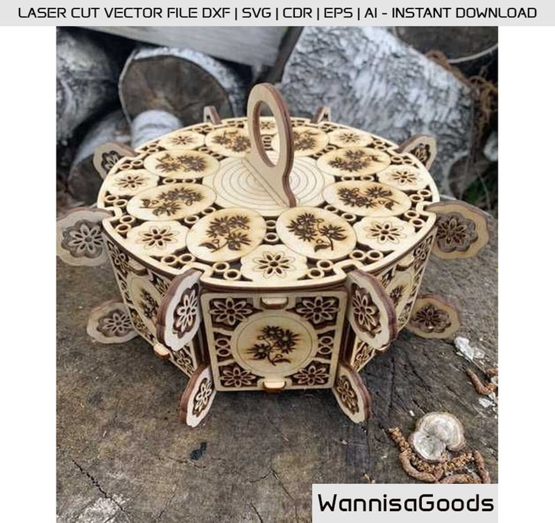 Laser Cut File Casket Laser Cut Puzzle Caskets and Boxes Cnc Plans ...