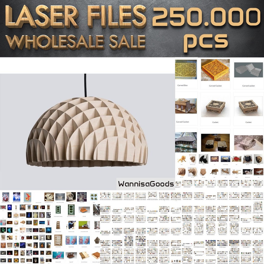 Mega Set 250,000 Laser Cut Files the Largest Catalog in the World Photo ...