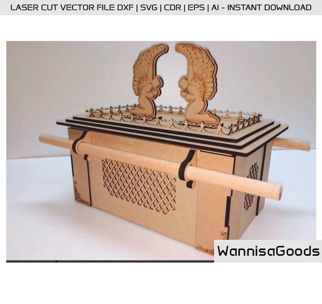 Laser Cut Puzzle Casket Ark Glowforge Files Caskets and Boxes Laser Cut ...