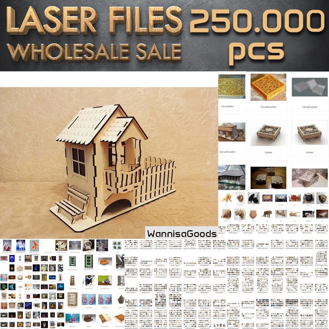 Mega Set 250,000 Laser Cut Files the Largest Catalog in the World Photo ...