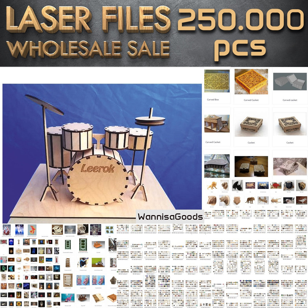 Laser Cut File Drums Dxf Files for Cnc Different Laser Cut Cnc Router ...