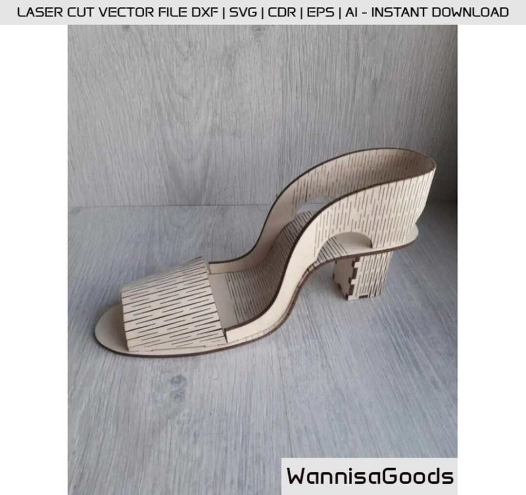 Laser Cut Puzzle Shoes Dxf Files for Laser Different Laser Cut File ...