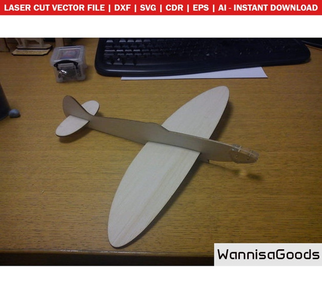 Plane Plane Laser Cut Files SVG, DXF Vector Plans, Laser File, Laser ...