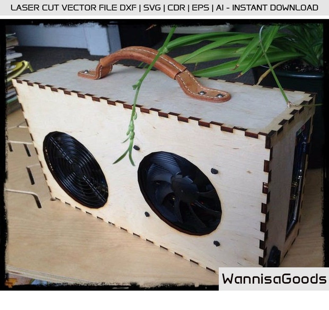 Laser Cut File Portable Computer Case Laser Cut Dxf Different Laser Cut ...