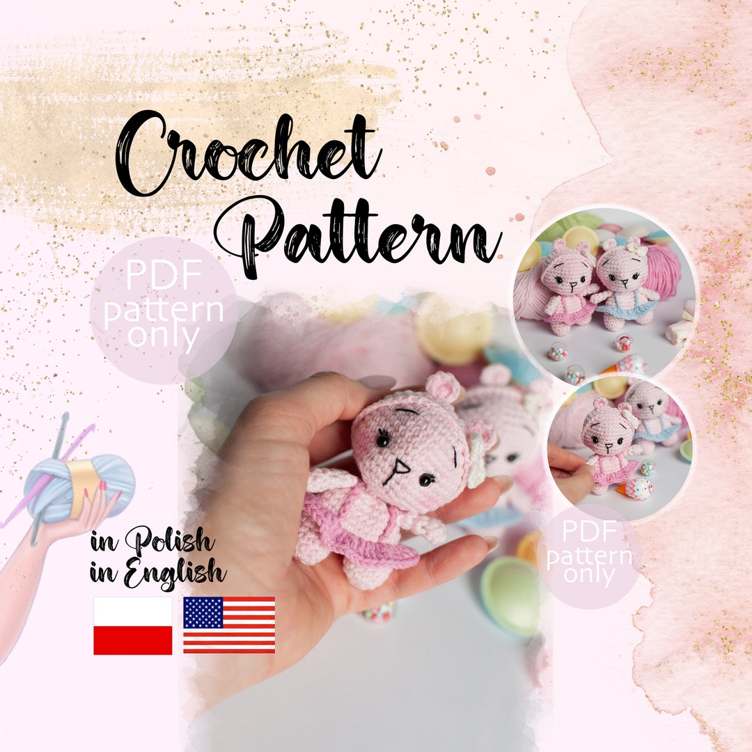 Little Bear, Crochet Pattern, Amigurumi Pattern, Little Teddy Bear - Etsy