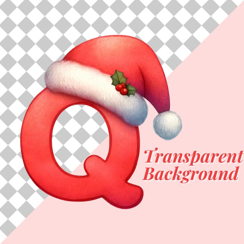 Watercolor Christmas Alphabet and Numbers, Alphabet Letters Bundle, A-Z ...