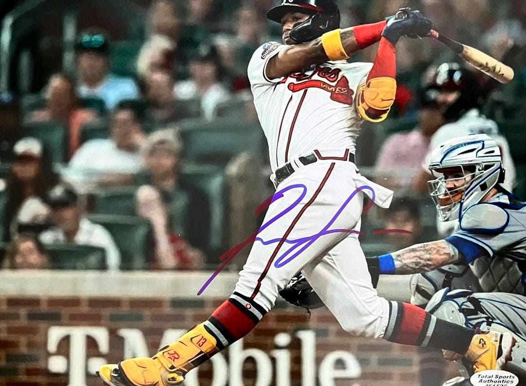 Ronald Acuna Jr Signed 8x10 Photo With Coa! - Etsy