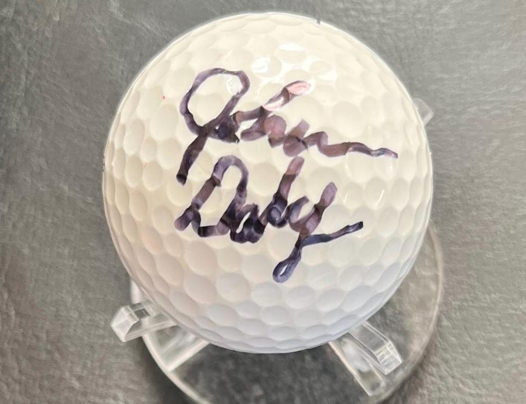 John Daly Autographed Nike Golf Ball With Coa! - Etsy