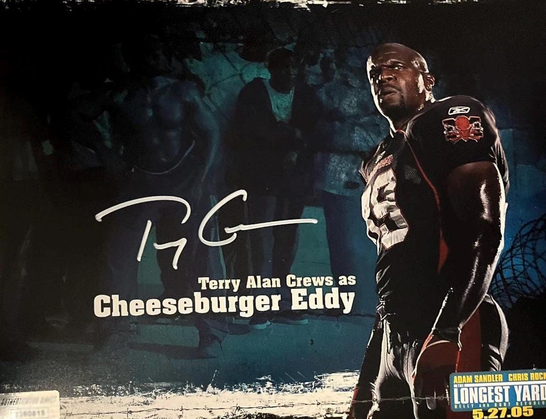 Terrys Crews Signed 8x10 With Coa! - Etsy