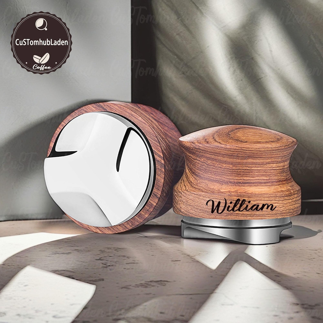 Custom Coffee Tamp Leveler, Handmade Espresso Coffee Tamper Made of ...