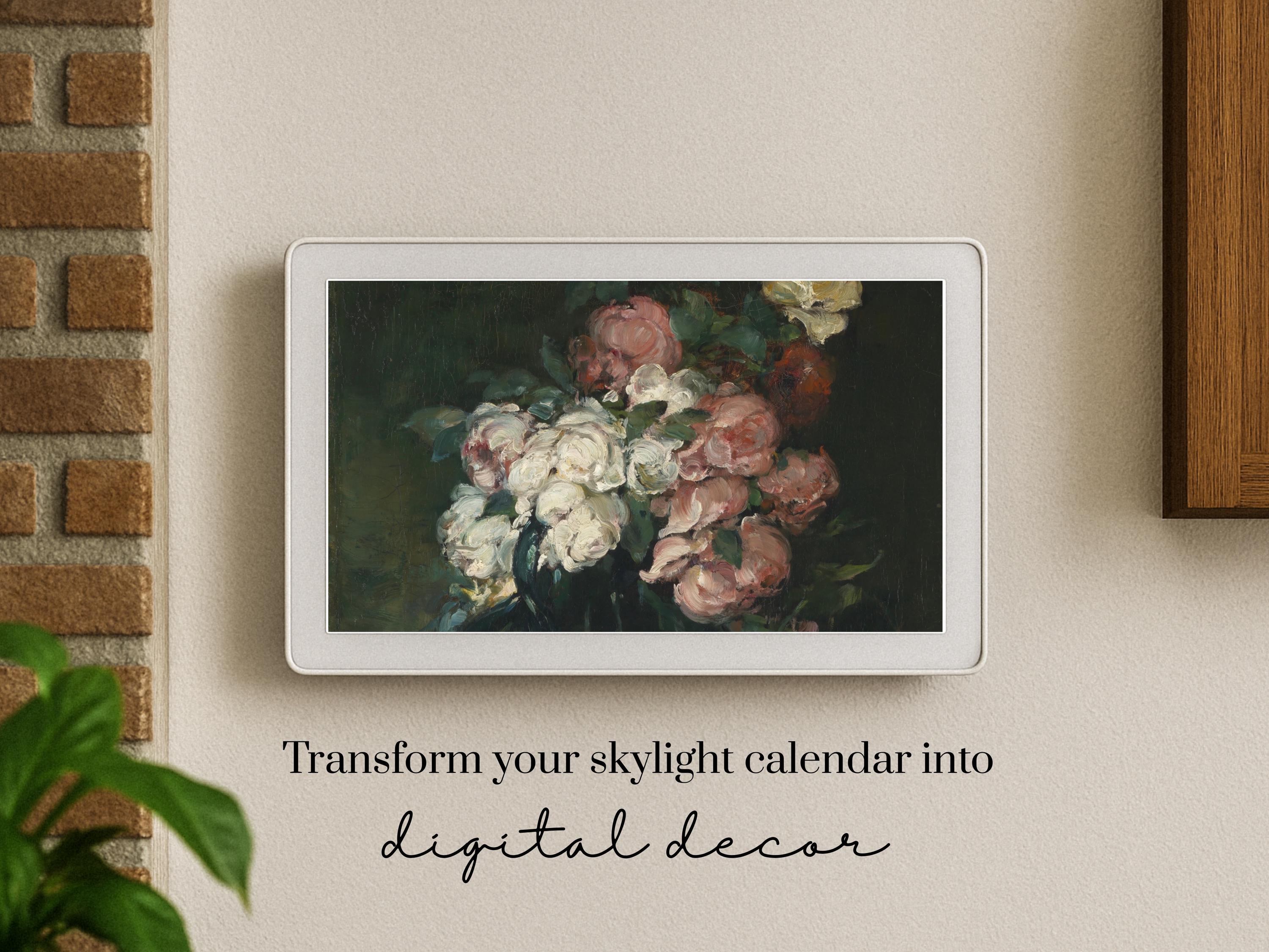Skylight Calendar Art Set of 20 Digital Background Prints | Moody ...