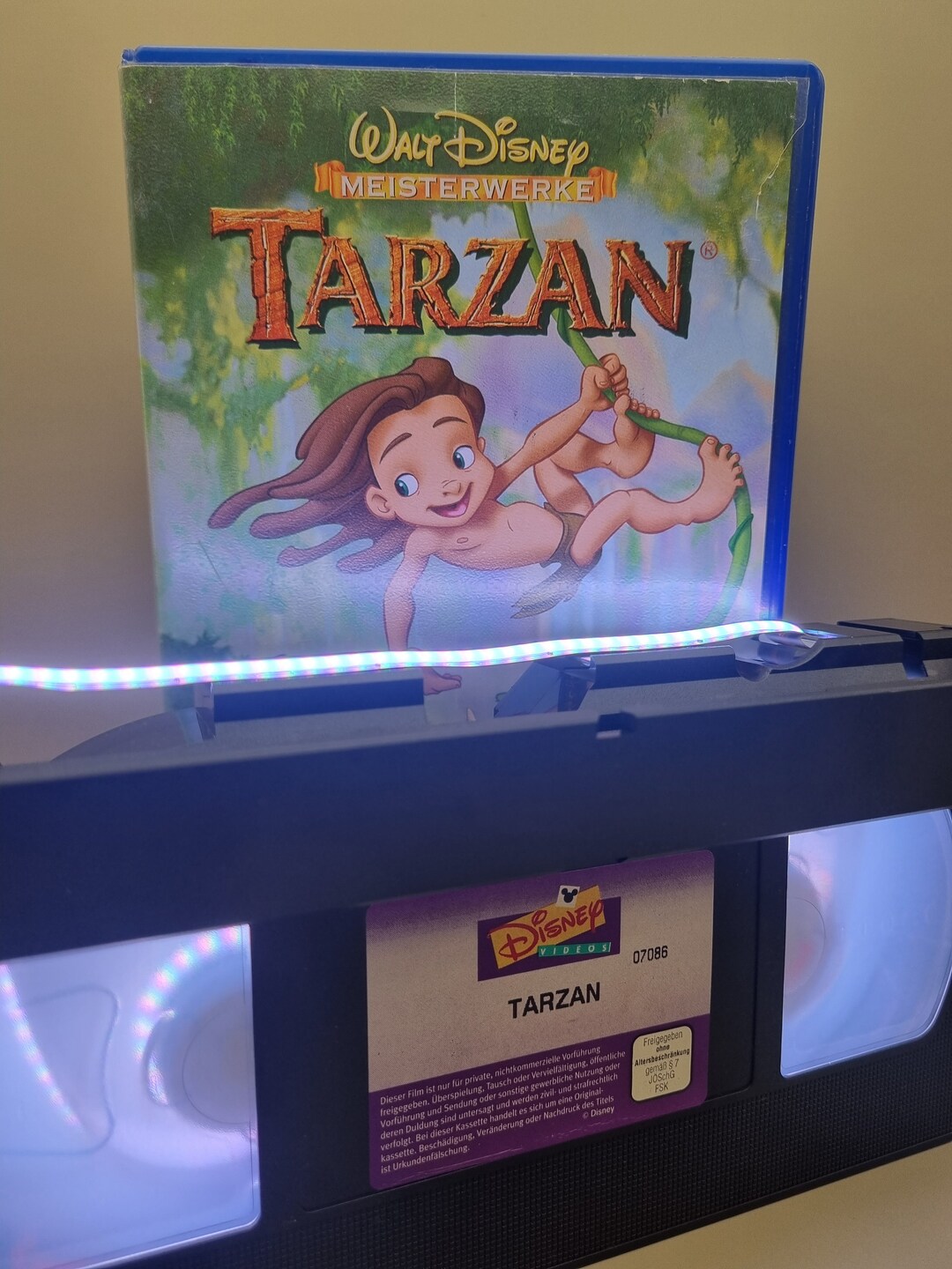Walt Disney Tarzan USB LED Night Light Reading Lamp Ambient Light Photo ...