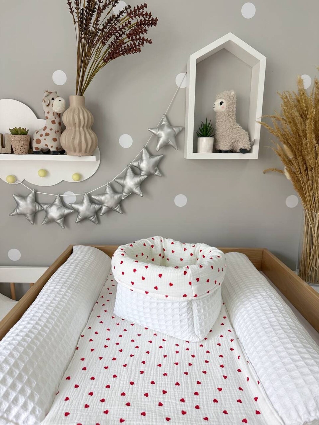 Padded Basket Organizer for Changing Tables - Etsy