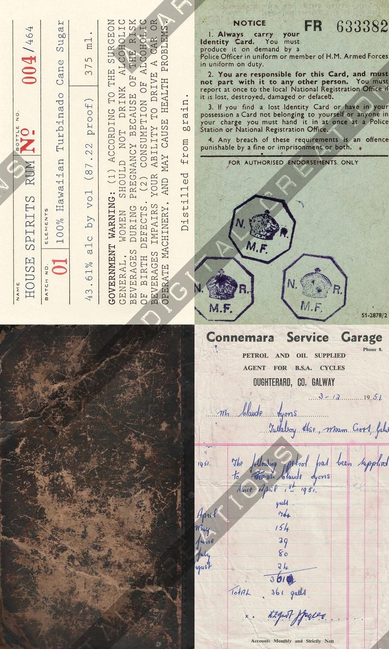 Vintage Backdrops VOLUME 2 - 42 Printable Background Papers for ...