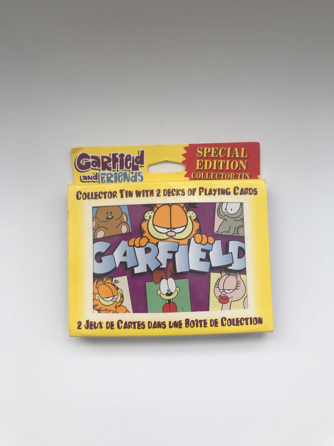 Garfield and Friends Special Edition Collector Tin With 2 Decks of ...