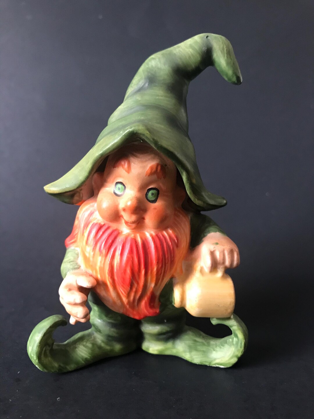 Vintage Lefton Ceramic Leprechaun Figurine St. Patrick’s Day Decor READ ...