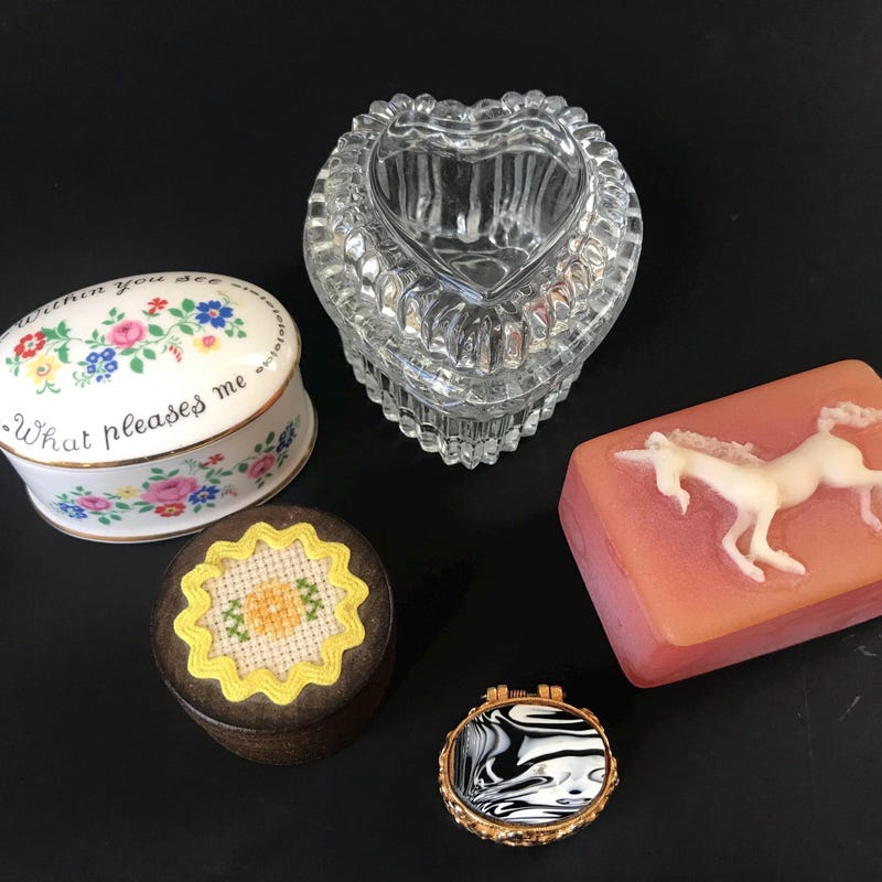 Tiny Trinket Box - Etsy