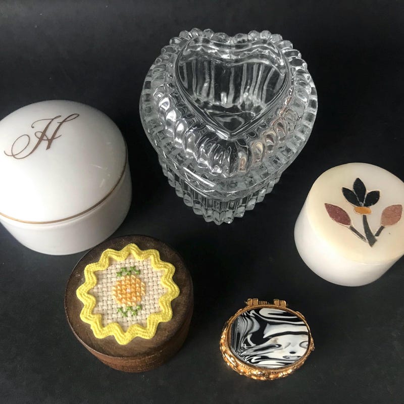 Tiny Trinket Box - Etsy