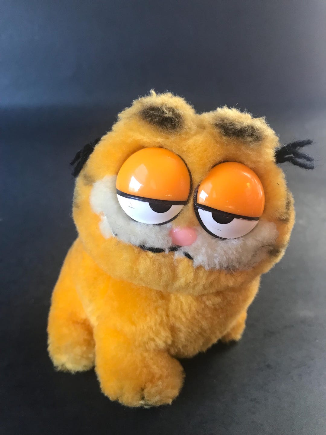 Vintage Small Sitting Grumpy Garfield Plush Dakin 1980s - Etsy