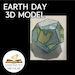 Earth Day 3D Model Dodecahedron - Etsy
